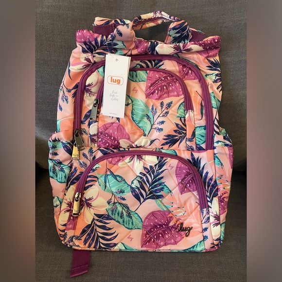 lug | Bags | New Lug Hatchback 3 Backpack Azalea Pink | Poshmark